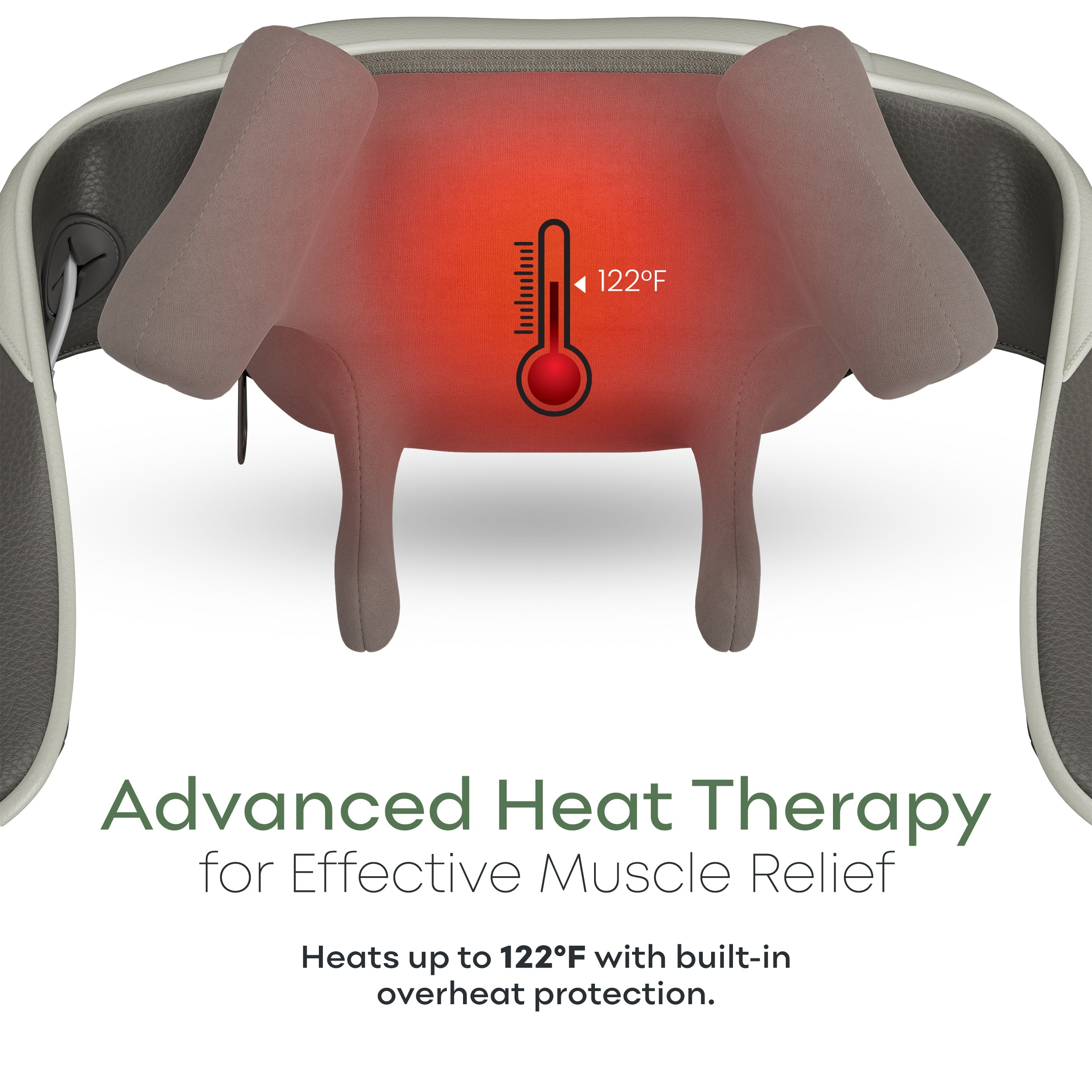 Adomii Heated Neck Back Massager 4D Cordless - GEARit