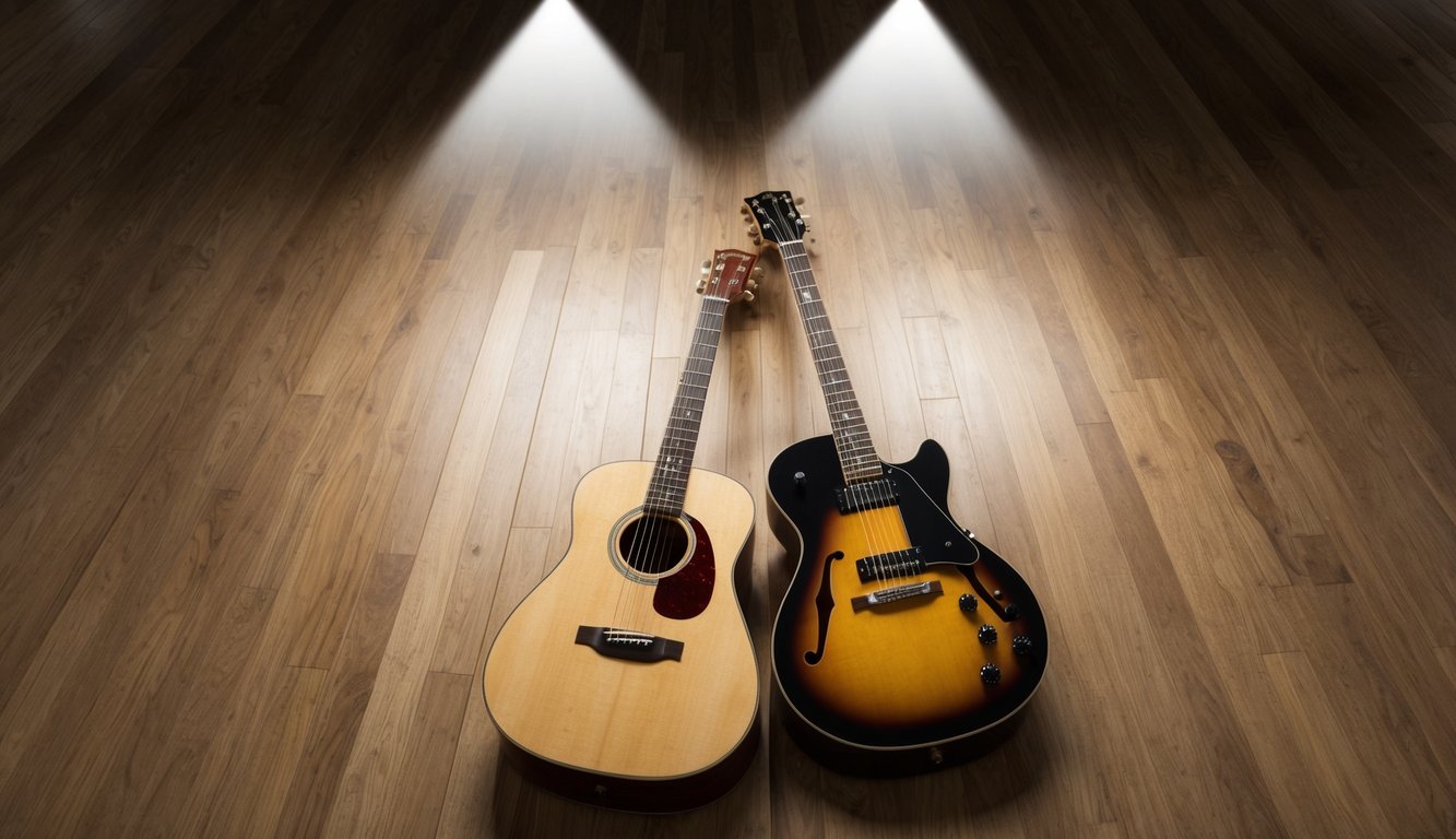 Acoustic vs. Electric Guitar: Choosing the Right Fit for You - GEARit