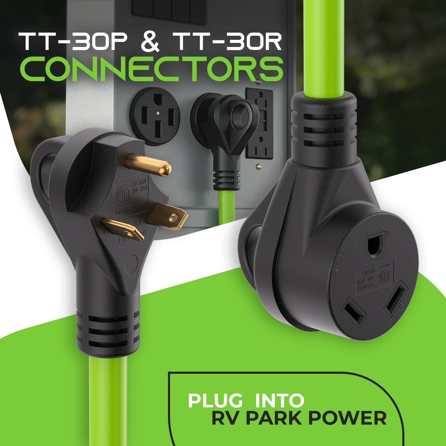 30 Amp WiFi RV Surge Protector - Monitor in Real Time - GEARit