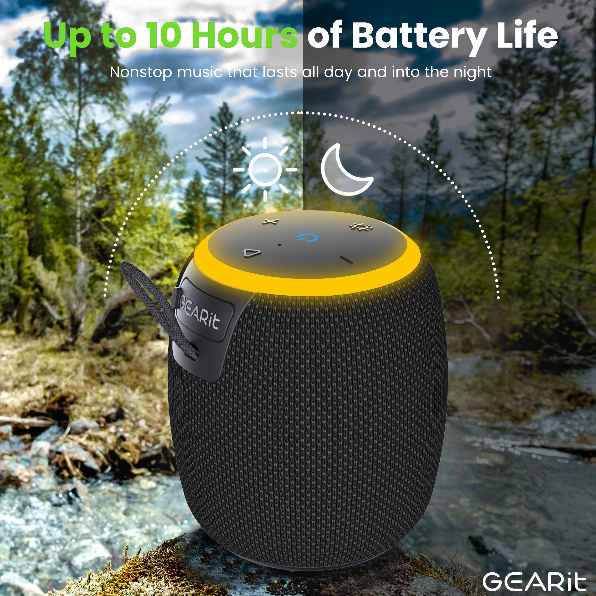 Portable Water-Resistant 15W Bluetooth Speaker - GEARit