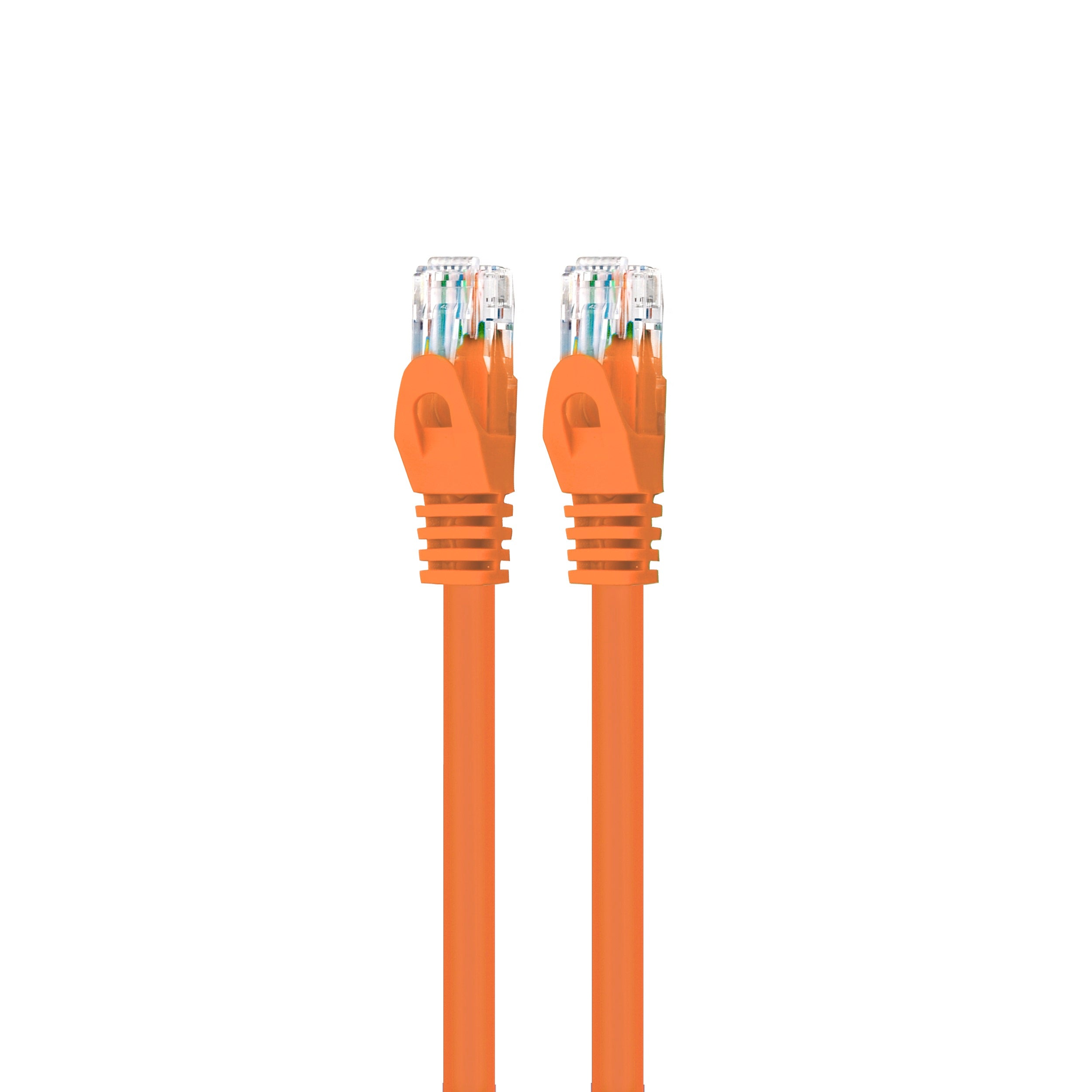 Flexible Soft Boot Cat6 Ethernet Patch Cable, Orange - GEARit