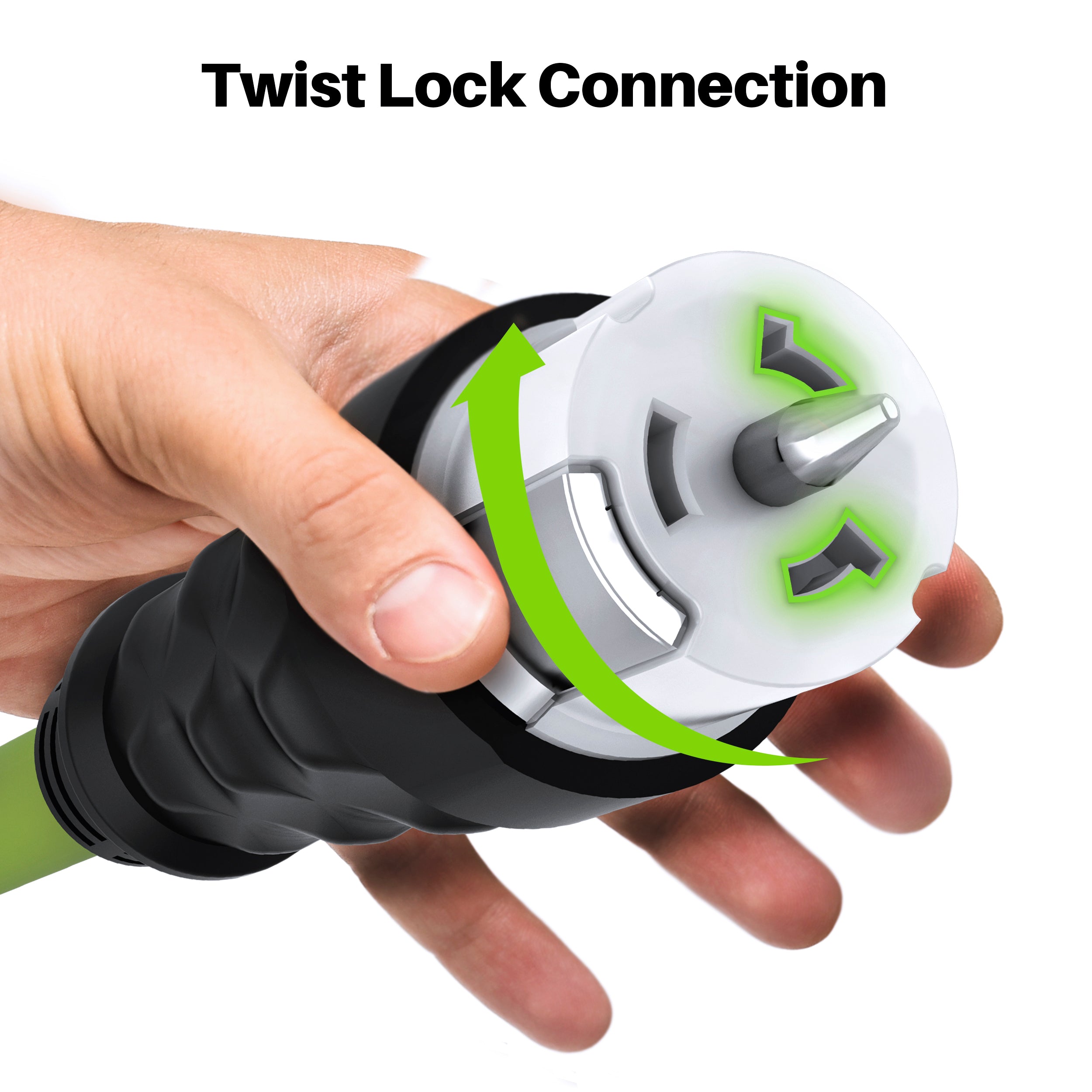 50-Amp NEMA 14-50P to SS2-50R Generator Extension Power Cable Cord - GEARit